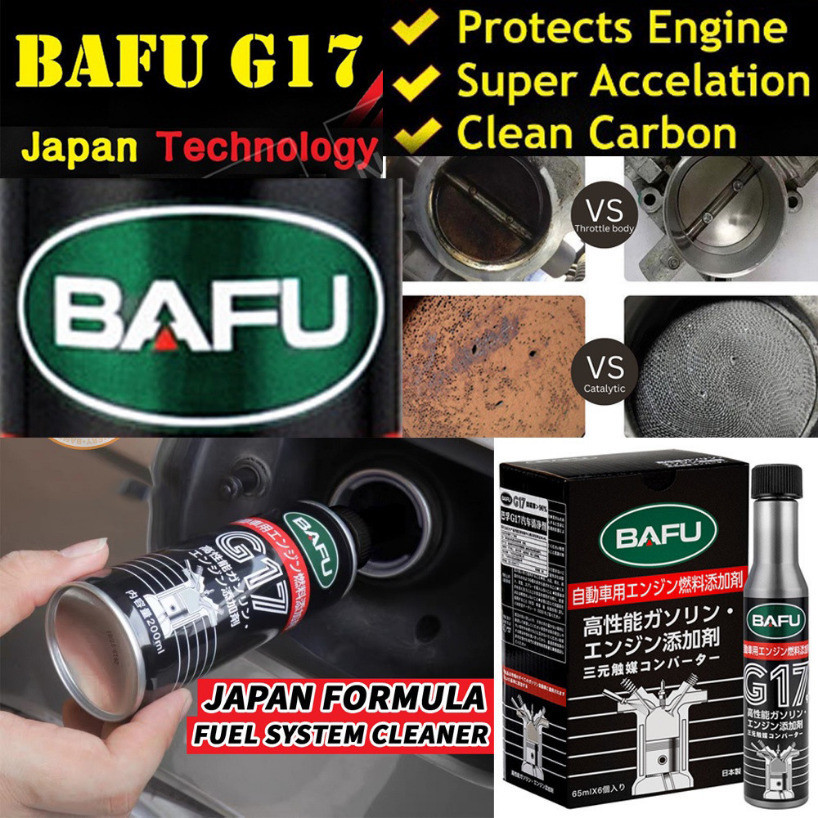 2Pcs BAFU G17 Fuel Treasure 200ML Ternary Catalytic Cleaning Agent Car ...