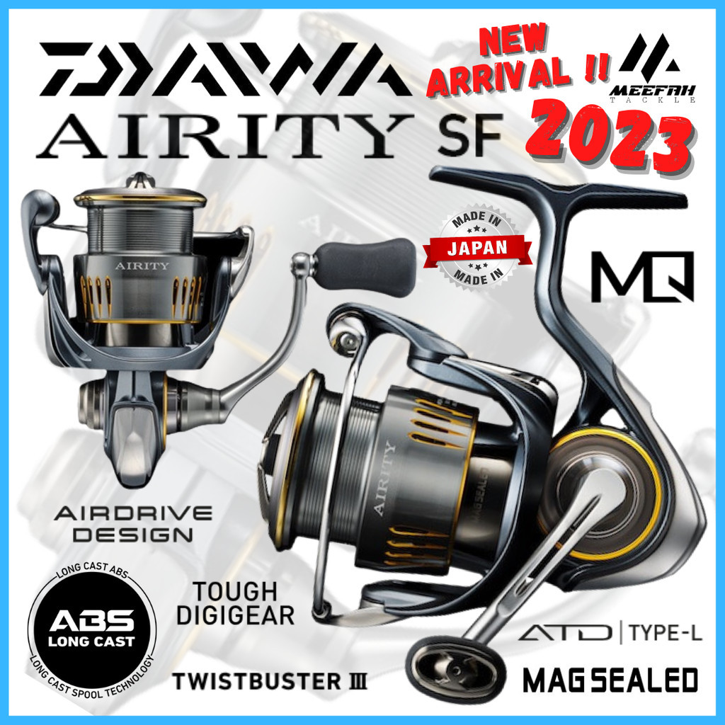 NEW ARRIVAL 2023 DAIWA AIRITY SF & 2021 LUVIAS AIRITY FC LT 1000/ 3000/ 4000 1 YEAR WARRANTY ...