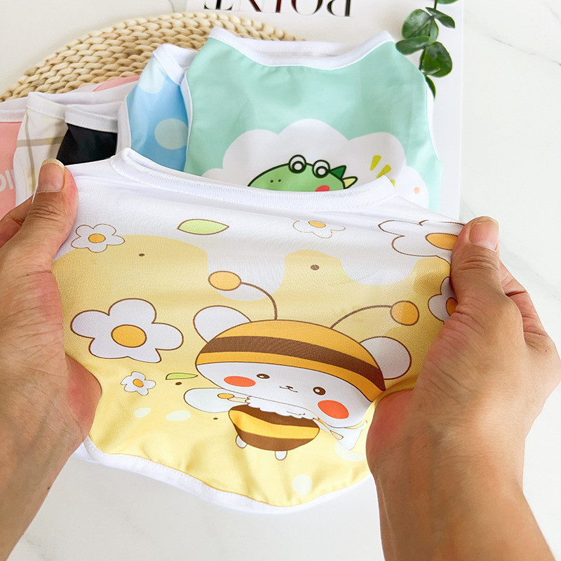 Pet Singlet Puppy Clothes Dog Shirt Cat Shirt Baju Kucing Baju Anjing ...