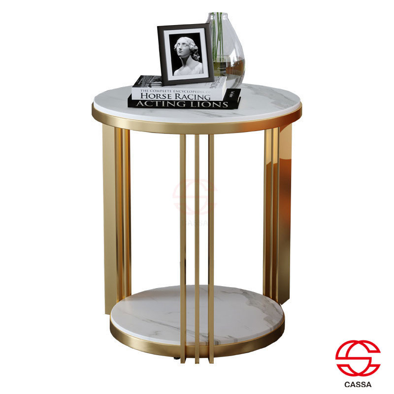 Cassa GOLD Living Hall Design Stainless Steel / Metal Leg Decorative ...