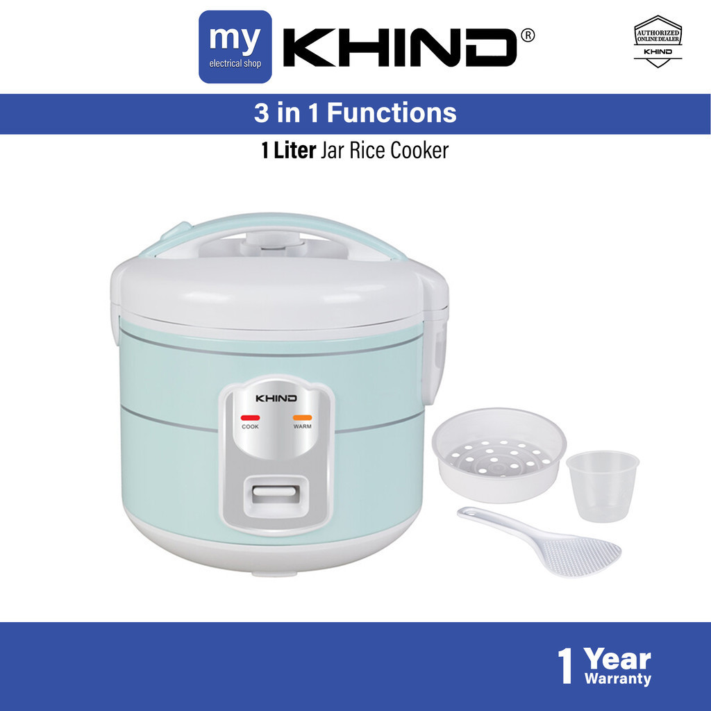 Khind 1 Liter Jar Rice Cooker RCJ1009 | Shopee Malaysia
