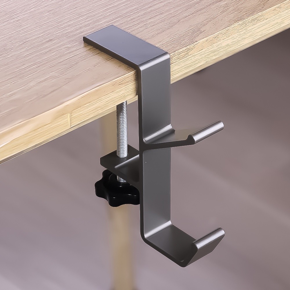 High Quality Durable Geometric Aluminum Alloy Desktop Hook Desk Side ...
