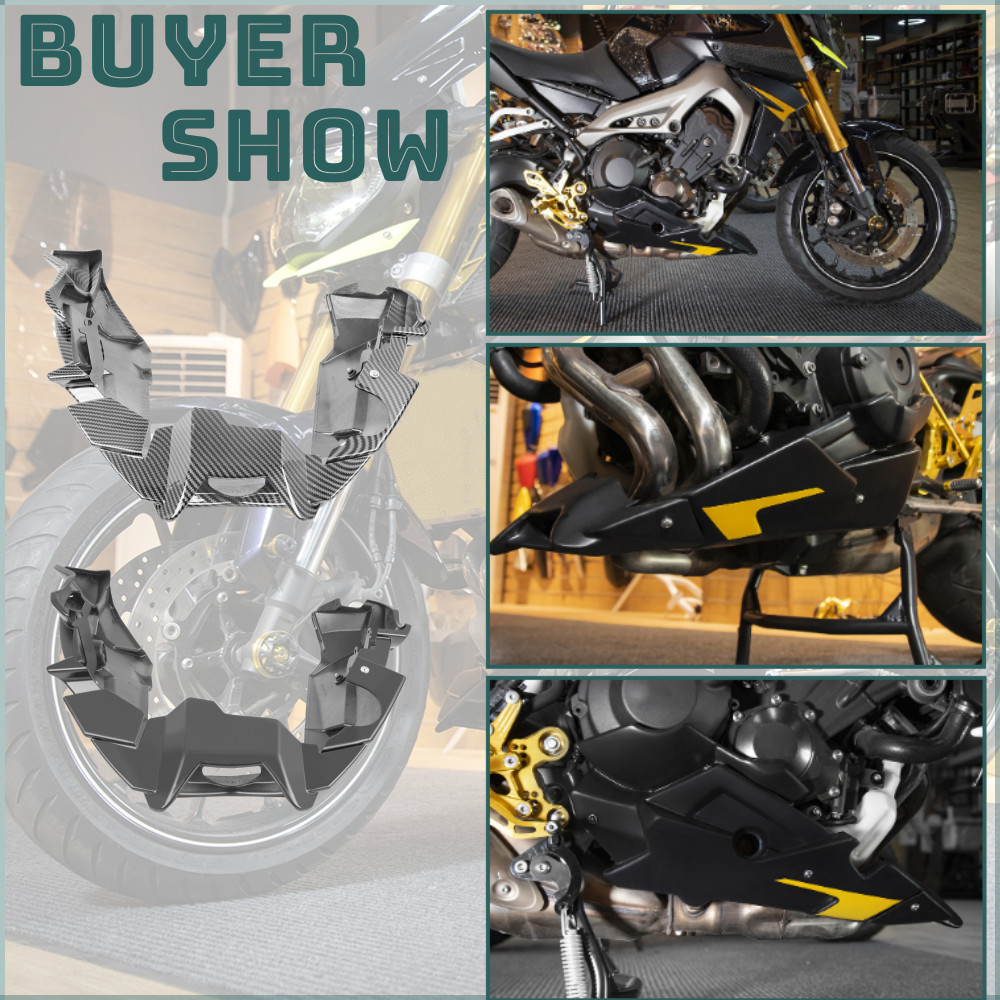 MT09 Belly Pan Lower Engine Spoiler Fairing For Yamaha MT-09 MT 09 2013 ...