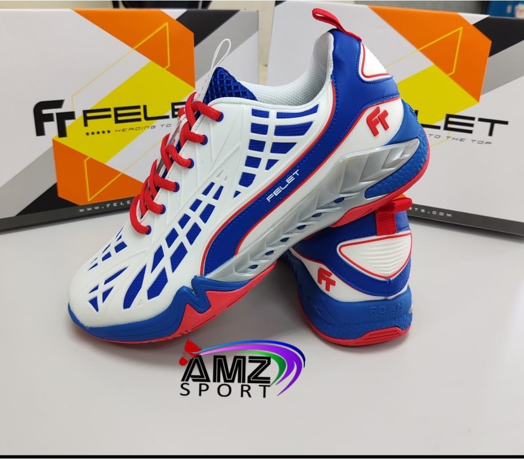 FELET SPIDER BOOST BADMINTON INDOOR COURT SHOES | Shopee Malaysia