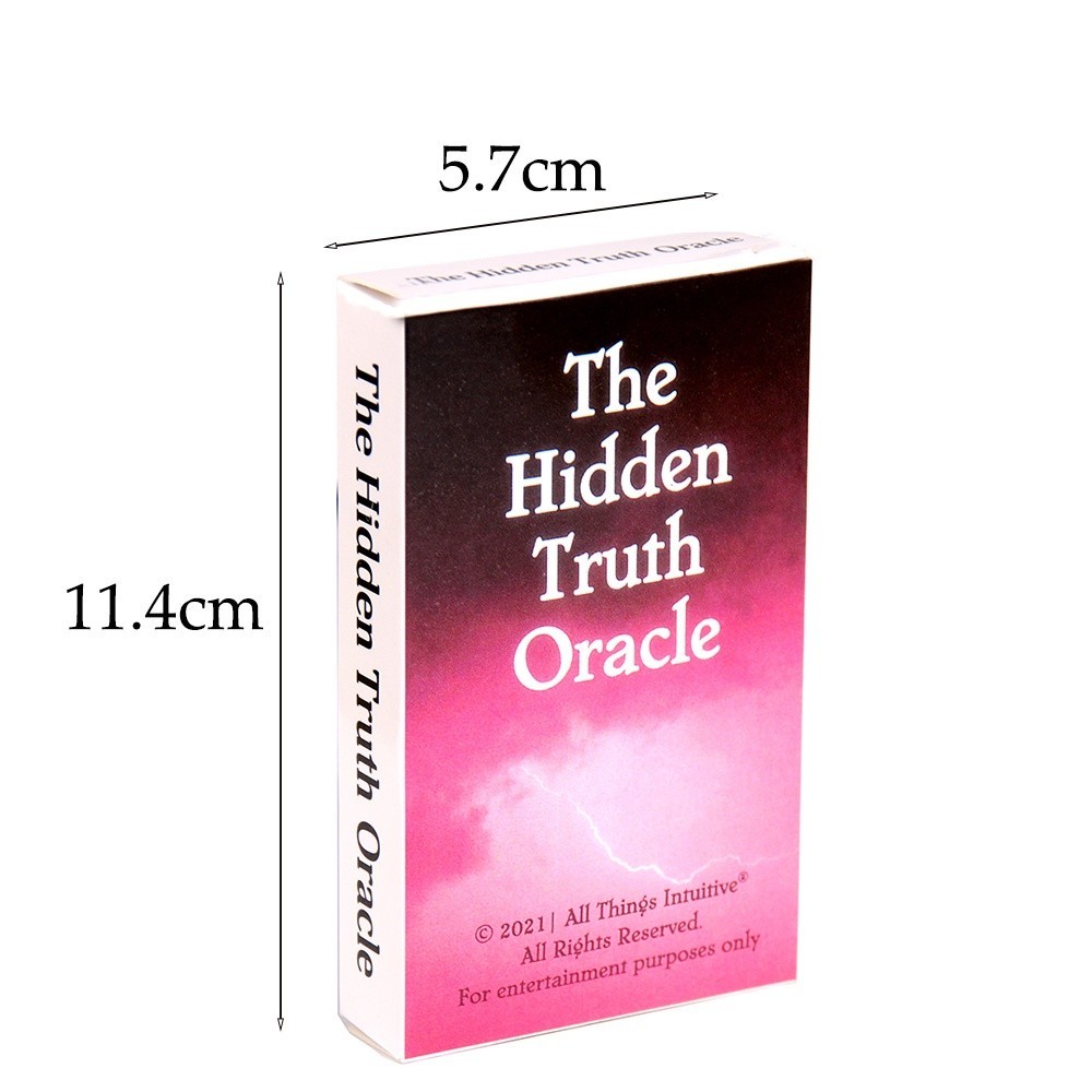 The Hidden Truth Oracle, 54 Card Deck, Learning Tarot Cards For ...