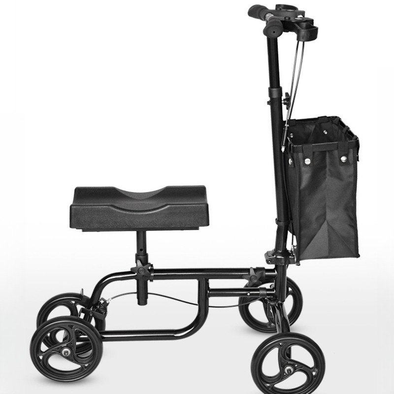 Foldable Portable Assistive Walking Device Elderly Knee Scooter ...