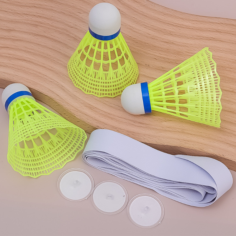 3 Sets Indoor Self Practice Shuttlecock With Elastic Ropes ...