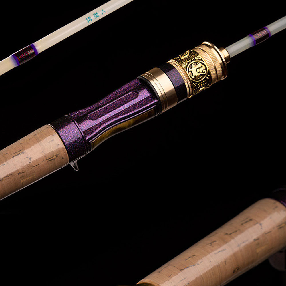 1.4M 4Sections FUJI Ultral Light Fishing Rod Spinning Rod Baitcasting ...