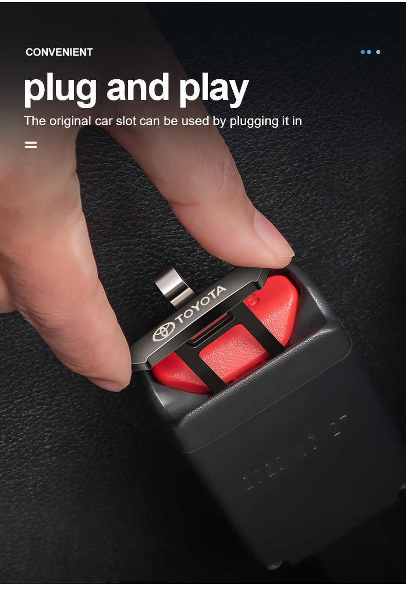 1/2pcs Mitsubishi Car Seat Belt Extender Ralliart Mirage G4 Triton ...