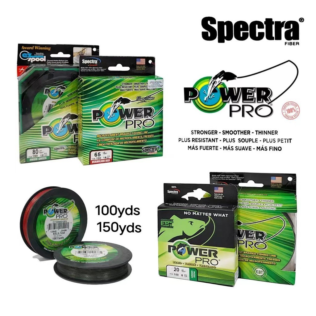 POWER PRO LINE SERIES 100YDS/150YDS | Shopee Malaysia