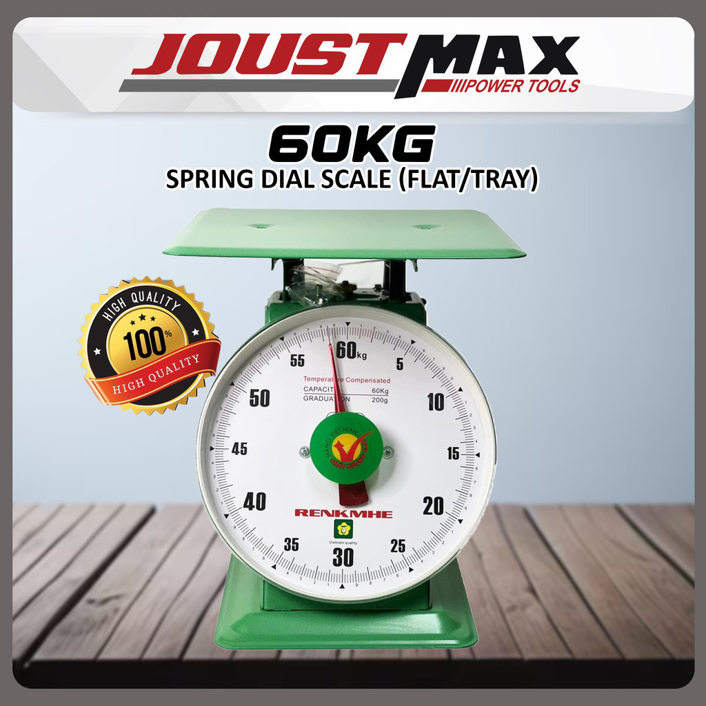 60KG RENKMHE Scale Penimbang Berat Timbang Berat Dial Scale Penimbang ...