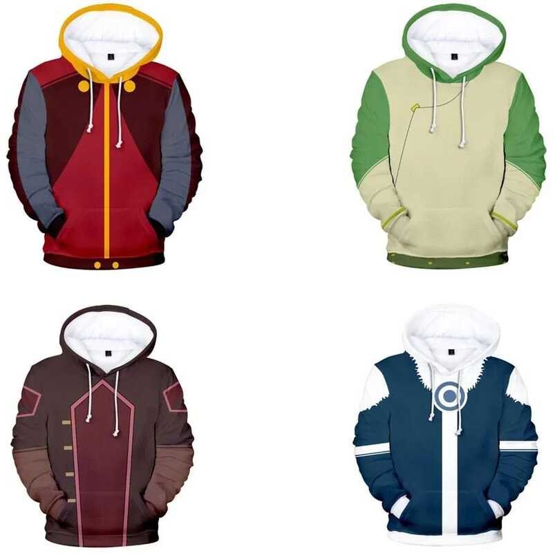Anime Avatar The Last Airbender Cosplay Costume Aang Katara Sokka Iroh ...