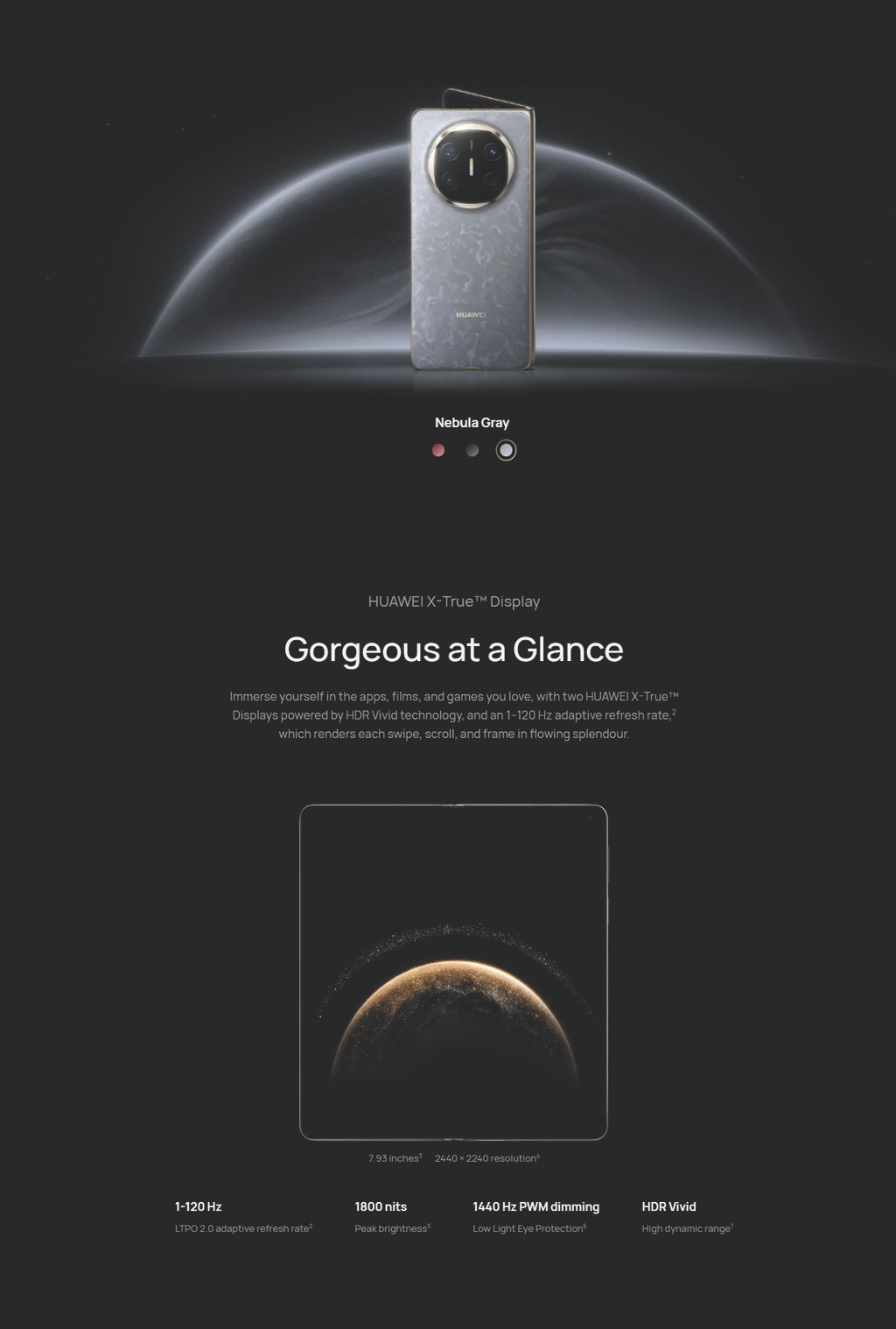 Huawei Mate X6 Smartphone | HiSilicon Kirin 9020 | 7.93" OLED Display ...