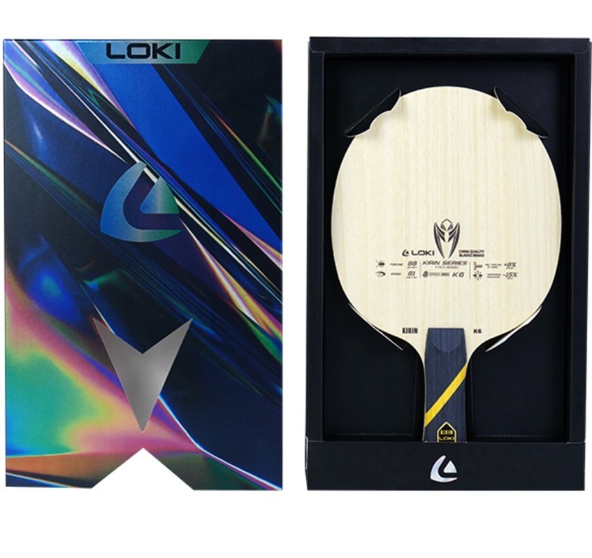 Original LOKI Table Tennis Racket Blade KIRIN K5 K6 K7 Ping Pong Paddle(5Wood/7Wood) Fast Attack ...