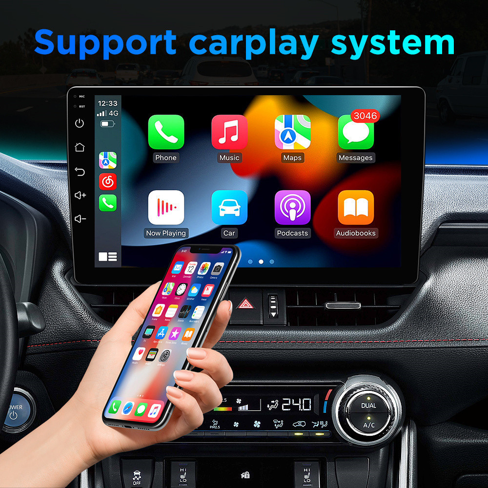(4GB+32GB QLED DSP) Universal Car Android Player 9"/10" Android 12 Car ...