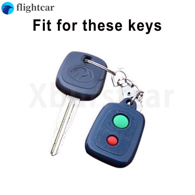 （FT）TPU Car Key Cover Shell Fob Holder Keychain Protector for Perodua ...