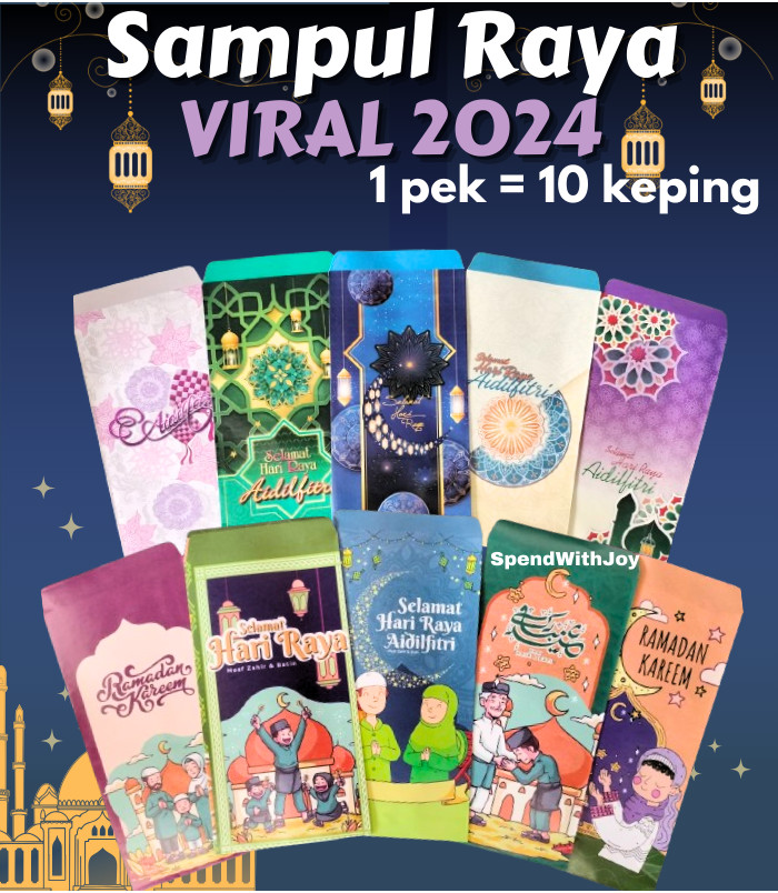 SpendWithJoy【RAYA 2025】Sampul Duit Raya 2025 Green Envelope Money ...