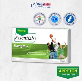 Appeton Essentials Teengrow 30 Cap | Shopee Malaysia
