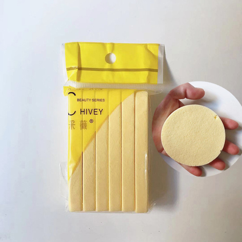 Compressed Face Sponge Facial Wash Makeup Tool (1 Pack = 12pcs ...