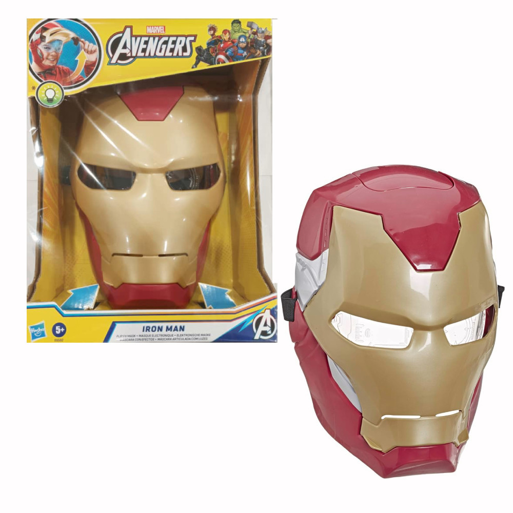 Marvel Avengers Iron Man Flip FX Mask By Hasbro | Shopee Malaysia