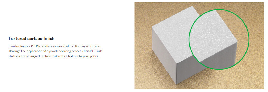 Bambu Lab Textured PEI Plates for X1 / X1C / P1 Series Bambulab Build ...