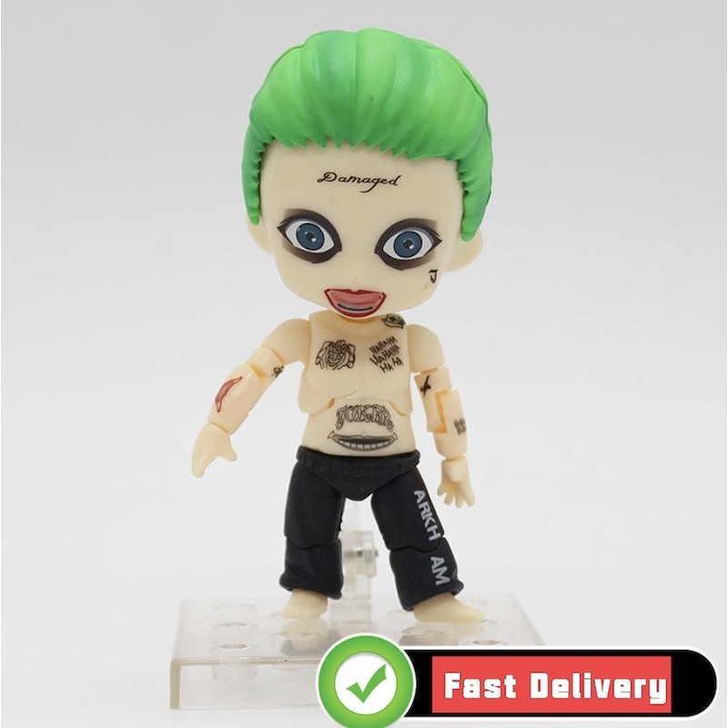 The Joker 671 Harley Quinn 672 Nendoroid Change Face Action Figure 10cm ...