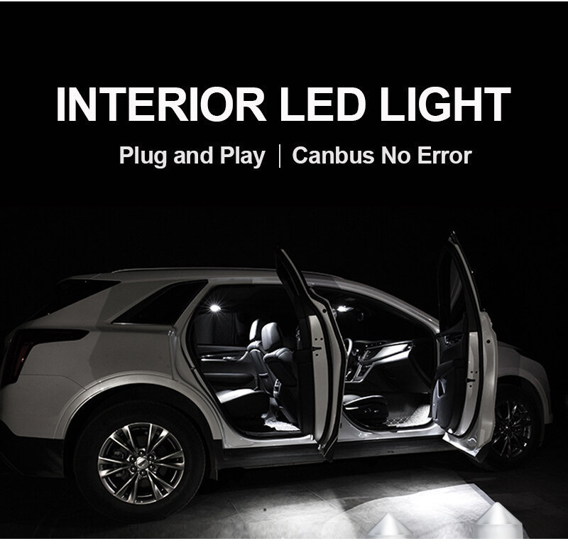 Interior LED For Toyota Innova Kijang Innova 2004-2024 Canbus Vehicle ...