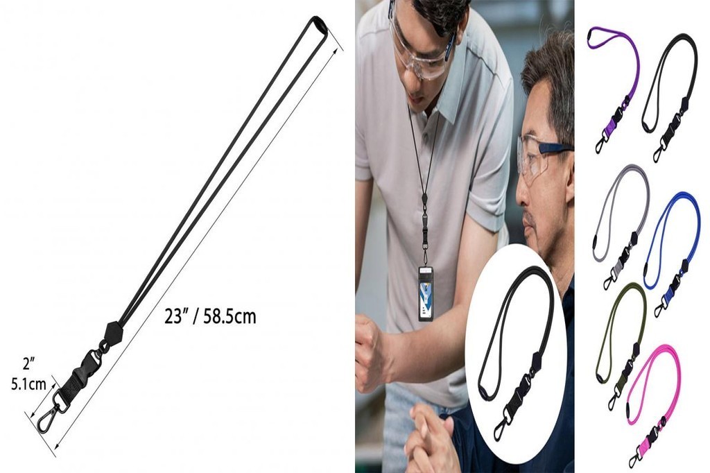 Heavy-duty Metal Clip Lanyard Lightweight Key Lanyard Adjustable Heavy ...