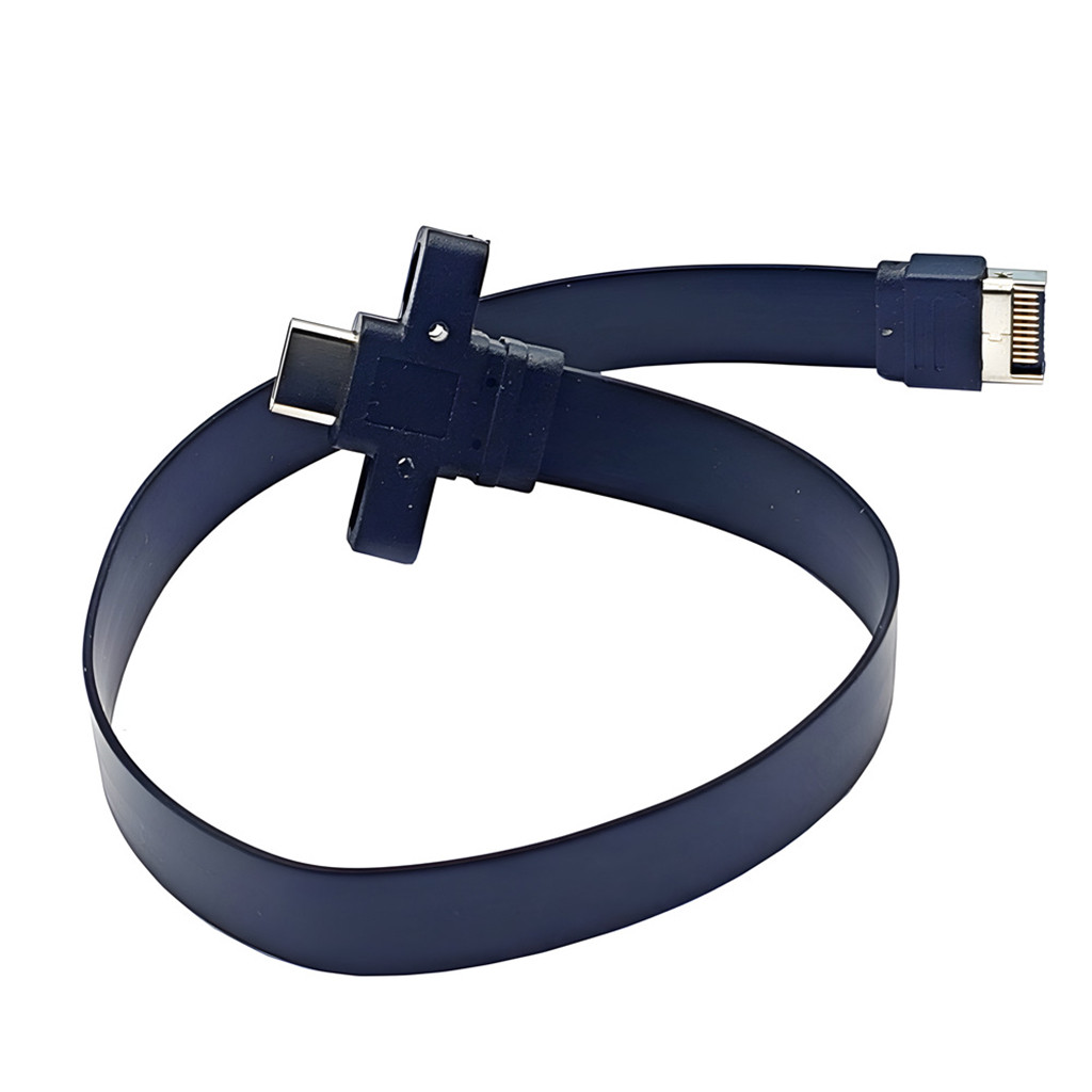 Connectors USB 3.2 Front Panel Extension Cable Gen2x2 Baffle Cable TYPE ...