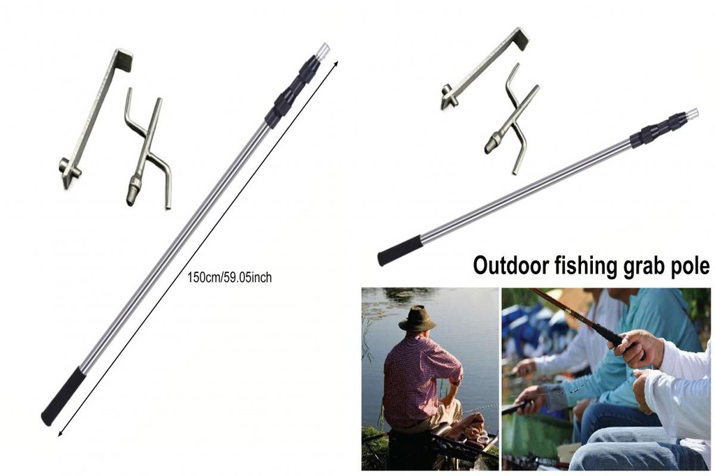 Extendable Reacher Tool Grabber Pole Tool Stainless Steel Telescopic ...