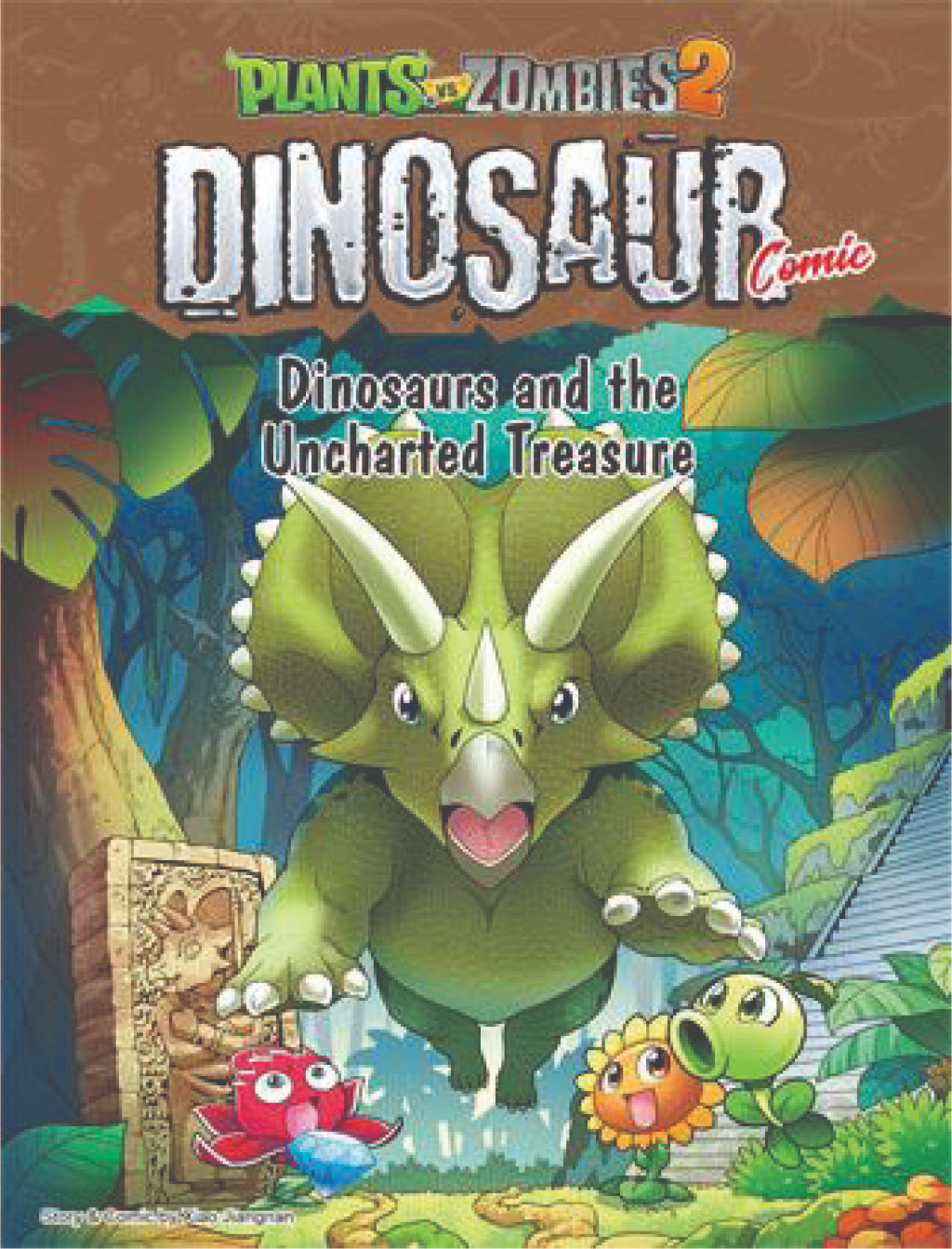 Plants Vs Zombies 2 - Dinosaur Comic (English Version) by United Publishing House | Shopee Malaysia