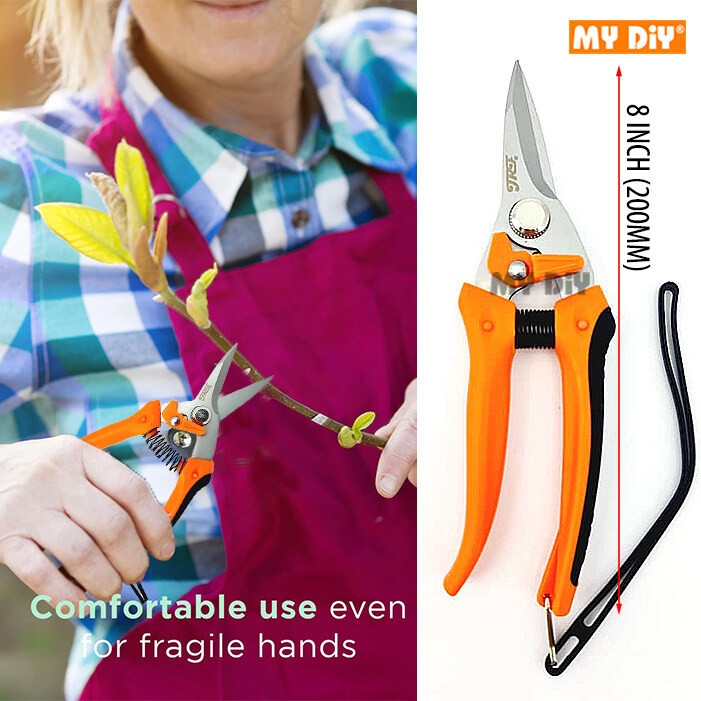 JRF Garden Pruning Shear Scissor Multipurpose Cutter Wire Cable ...