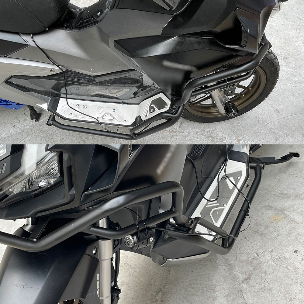 PSLER For Honda ADV 160 ADV160 Crash Bar Front Bumper Protector Engine Guard Bumper Guard Engine ...