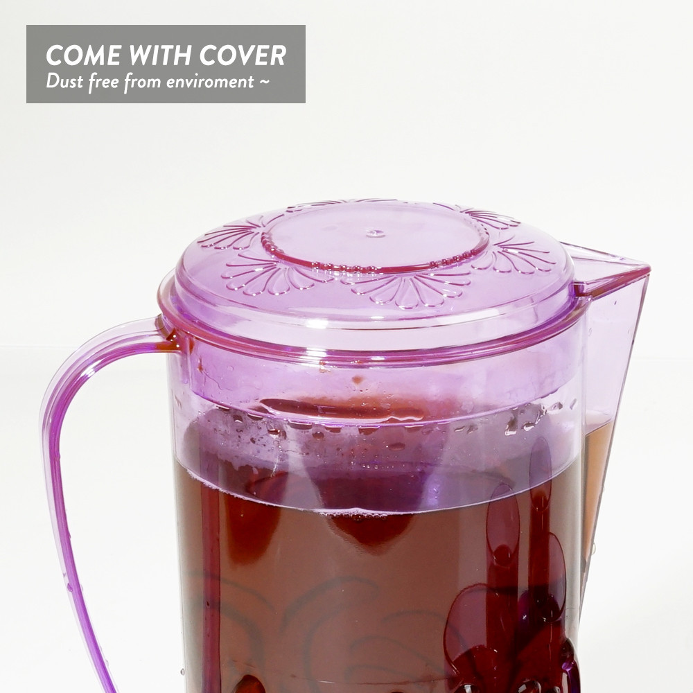 Elianware BPA Free Premium 2Ltr Water Jug & Cup Cawan (200ML x 6) with ...