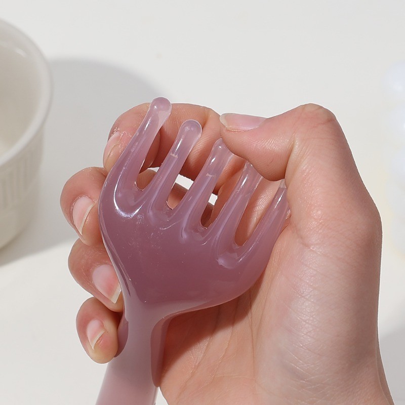 [ Featured ] Resin Head Scraping Stick - Five Claw Massage Comb - Face ...