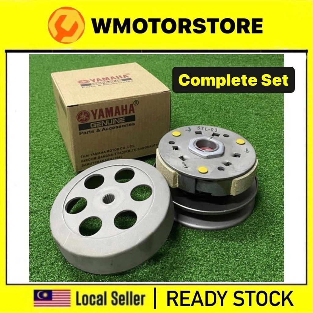 EGO / EGO-S / NOUVO / NOUVO-S REAR PULLEY PULLY BELAKANG COMPLETE SET YAMAHA EGOS NOUVOS EGO ...