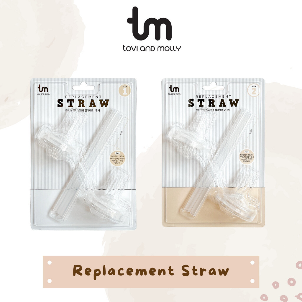 Tovi & Molly Feeding Bottle Replacement Straw Set (Made in Korea ...