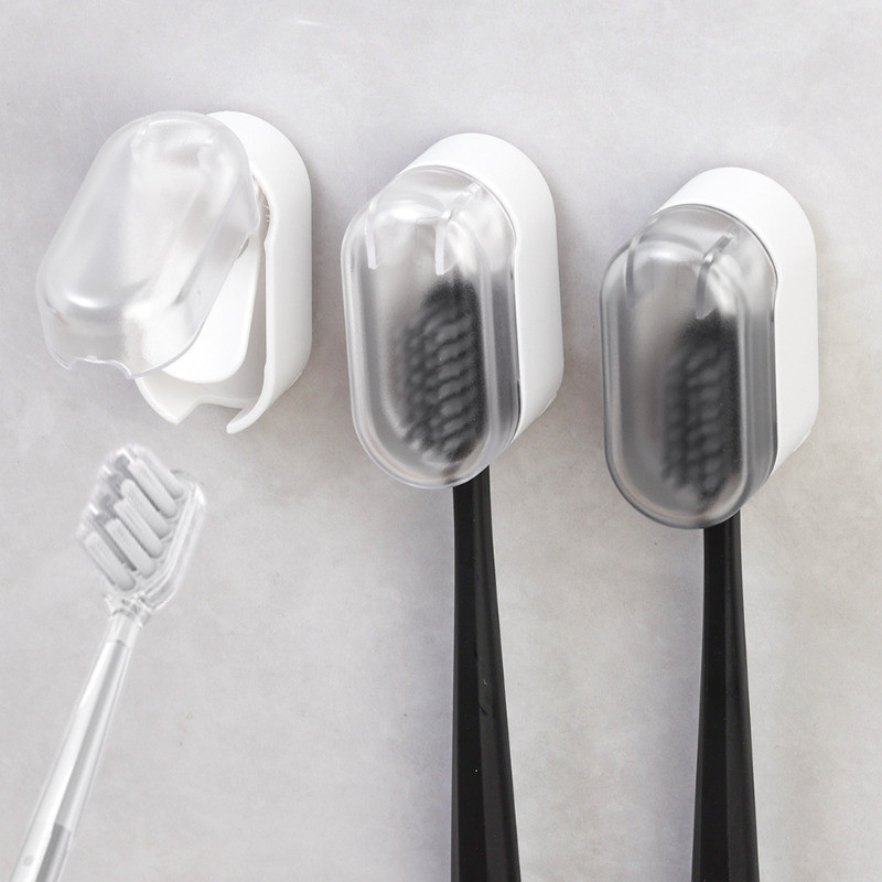 Wall-Mounted Automatic Flip Toothbrush Holder - Dustproof Waterproof ...