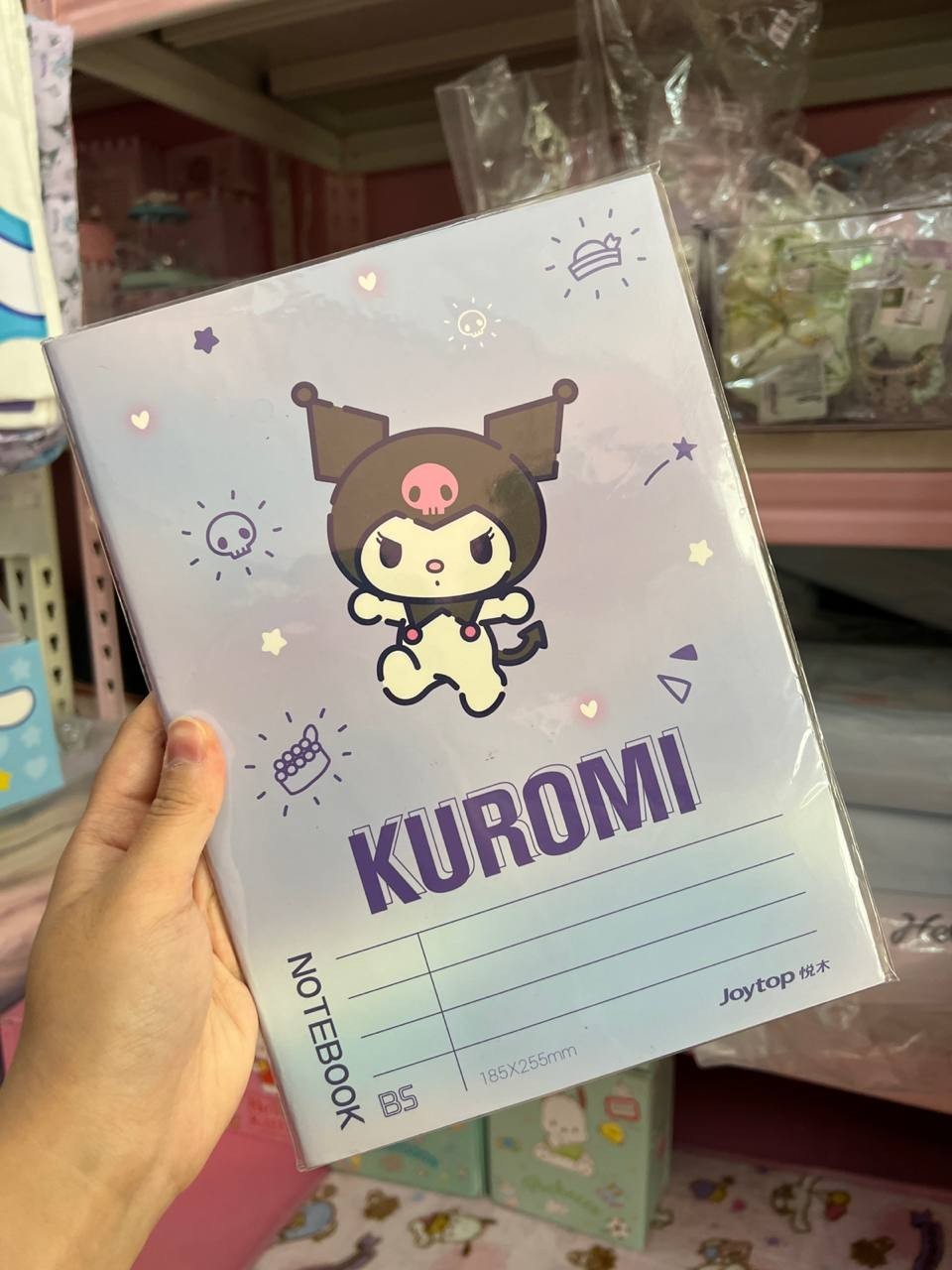 Kuromi B5 Single Line Notebook | Shopee Malaysia