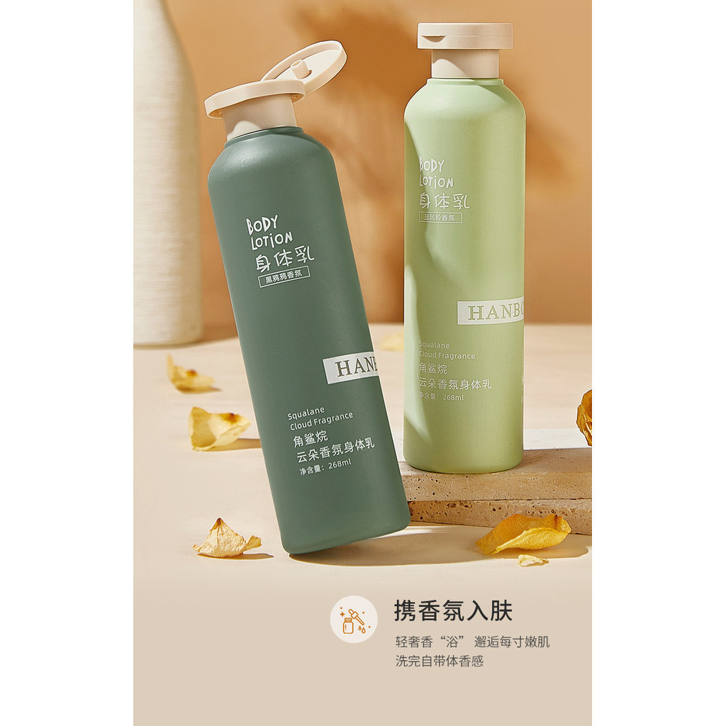 ️88Home ️ HANBOLI Squalane Cloud Fragrance Whitening Body Lotion 268ml ...