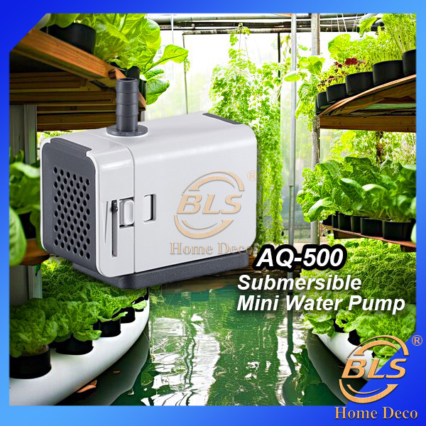 BLS AQ-500 Submersible Mini Water Pump Pam Air Akuarium Tangki Ikan ...