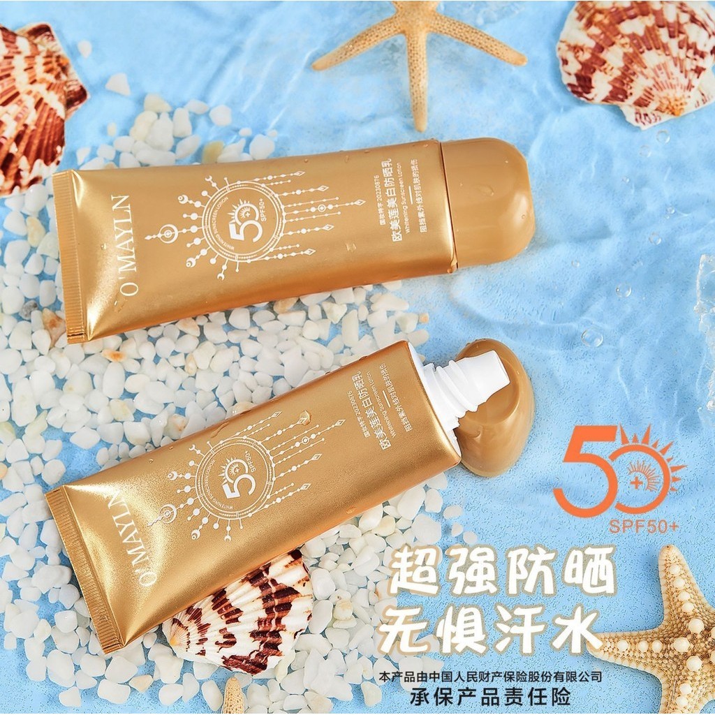 O'Mayln Whitening Sunscreen SPF50+ Refreshing and Moisturizing Outdoor ...