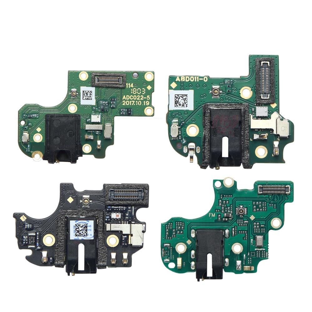 Microphone Earphone Jack Audio Board Flex For OPPO A92s A91 A83 A79 A77 ...