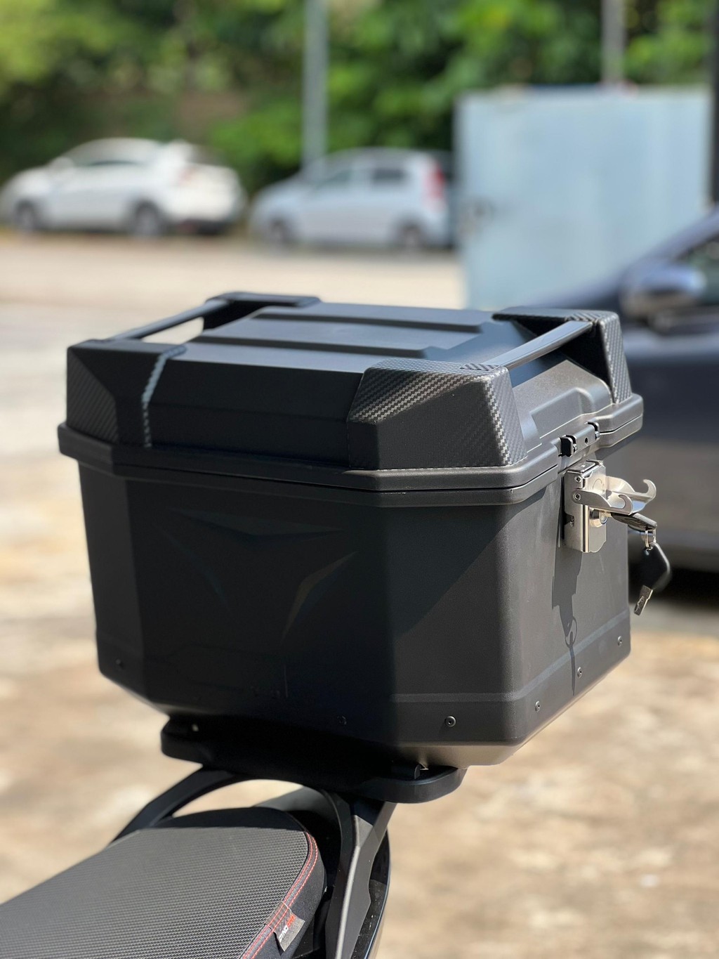 HYPERBOX V3 ABS TOP BOX HS45L BLACK | Shopee Malaysia