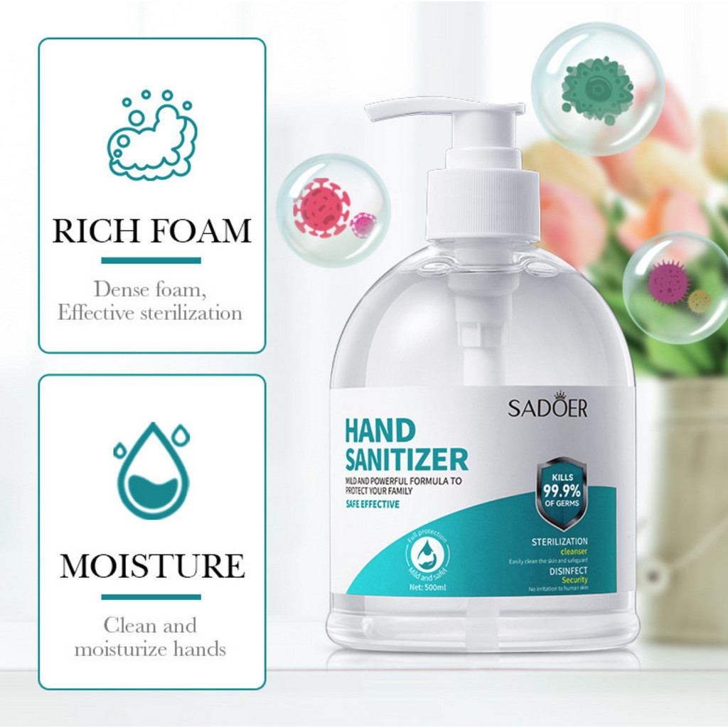 SADOER Hand Sanitizer Deep Cleaning Foaming Antibacterial Hand Wash ...