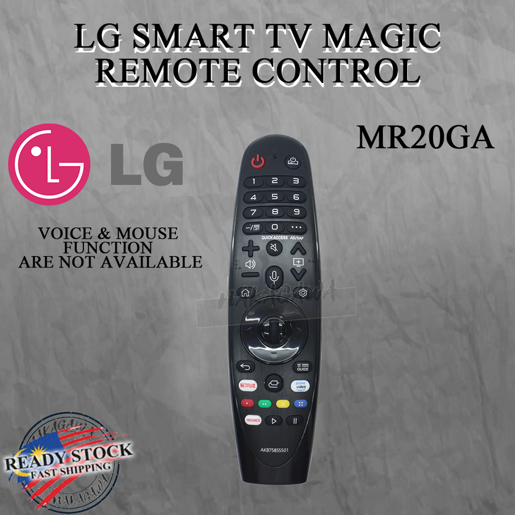 REPLACEMENT LG SMART TV MAGIC REMOTE CONTROL AN-MR600 AN-MR20GA | Shopee Malaysia