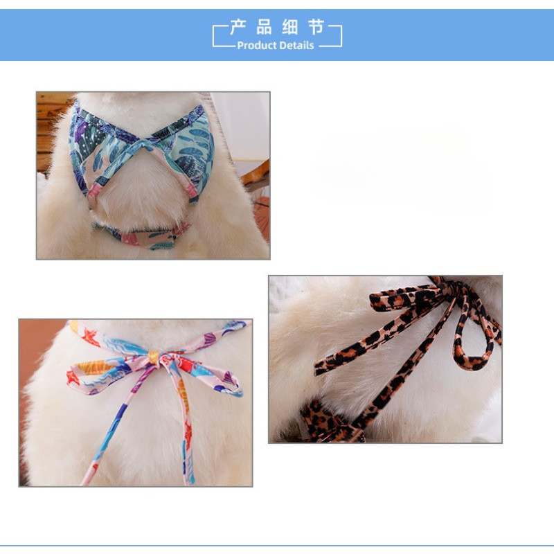 Summer Pet Clothing Pet Bikini Set Swimwear Teddy Beach Puppet Cat and ...