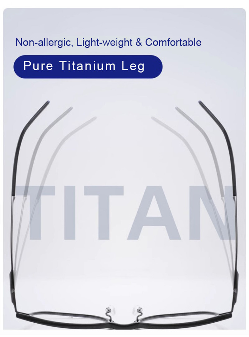 Carl ZEISS ZS22704 Spectacles Non-allergic Pure Titanium Leg Vogue ...