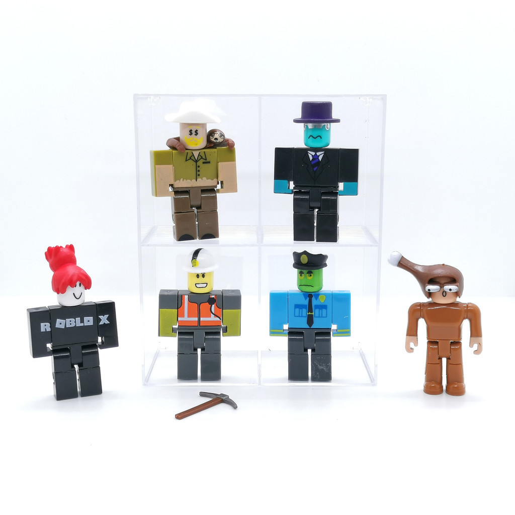 Roblox Miniature Figures Set Block Minecraft Survival Game Collection ...
