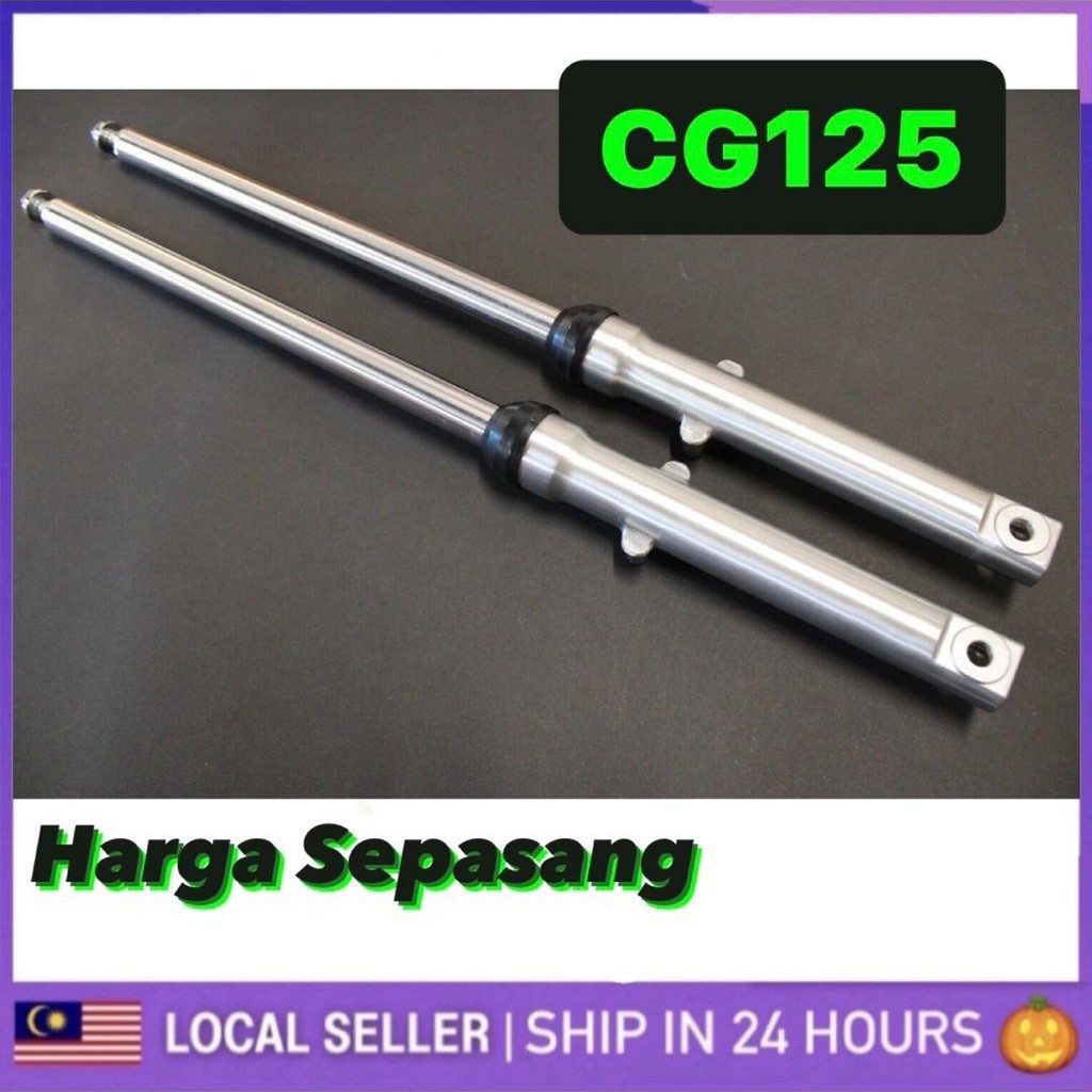 HONDA CG125 FRONT FORK ASSY (2PCS/SET) // CG 125 FRONT FORK DEPAN ...